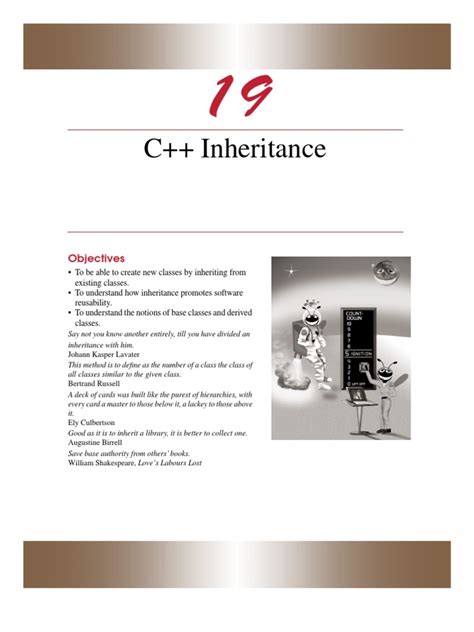 c inheritance pdf inheritance object oriented programming class computer programming