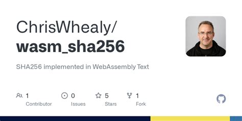 Chris Whealy On Linkedin Github Chriswhealywasmsha256 Sha256