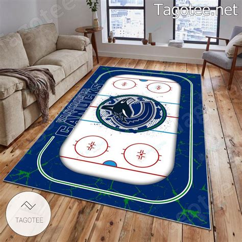 Vancouver Canucks Sport Floor Rugs Tagotee