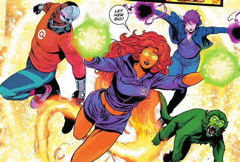 Starfires New Look Has A Perfect Reference To The Teen Titans Cartoon