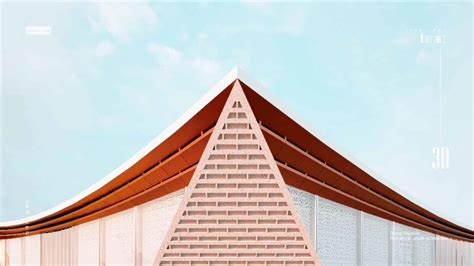 Architectural Animation Convention Center Design Scheme Film Version