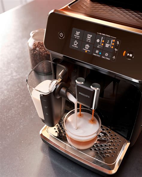 Philips 2200 Series Fully Automatic Espresso Machine With Lattego Black