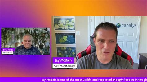 Jay Mcbain Chief Analyst At Canalys Youtube