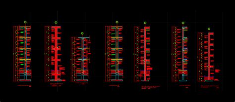 Detalle Constructivo De Muro De 20 Cm En Dwg 62 16 Kb Librería Cad