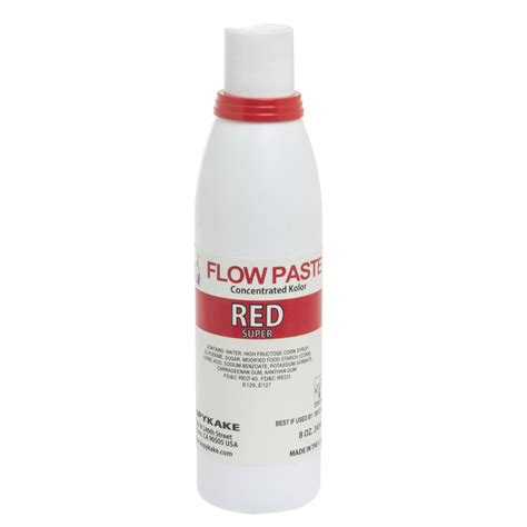Yellow 8 Oz Food Color Flow Paste