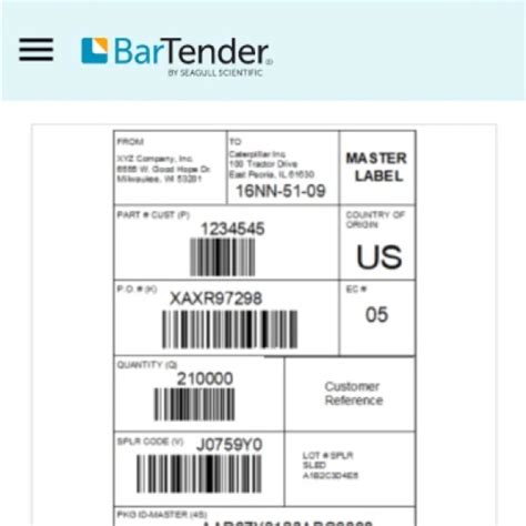 Bartender Label Printing Software Computype