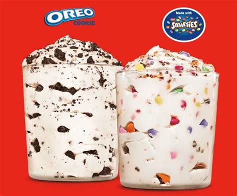 Candy Studded Frozen Desserts Bk Blasts