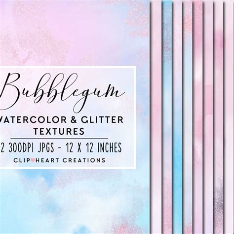 Bubble Digital Paper Etsy