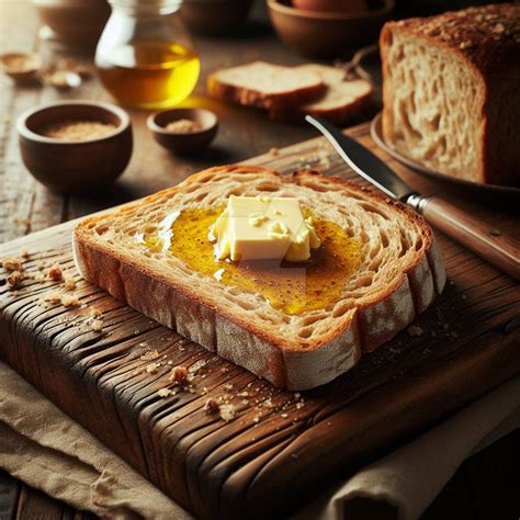 Slice Of Buttered Bread By Chelsealeeart On Deviantart