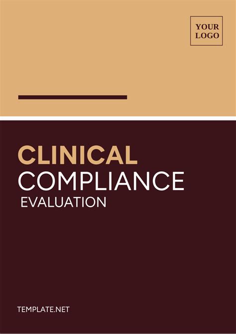 Free Clinical Compliance Evaluation Template To Edit Online