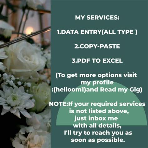 Do Data Entry Copypaste Data Collection Pdf To Excel By Helloom Fiverr