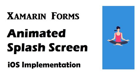 Xamarin Forms IOS Splash Screen YouTube
