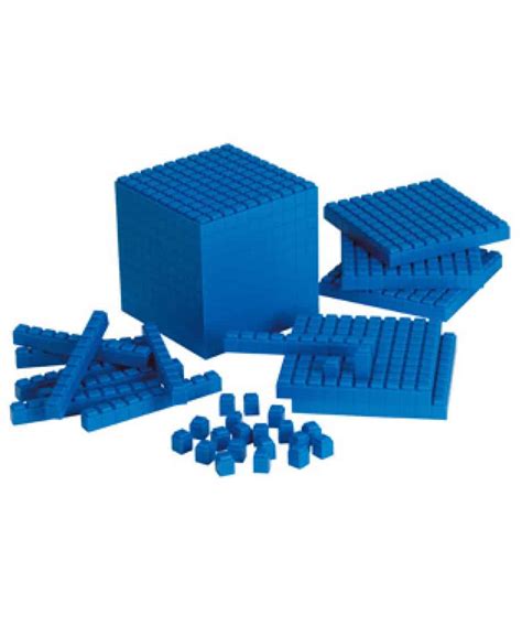 Ler6358 Interlocking Plastic Base Ten Class Set