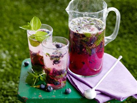 Blueberry Ginger Mojito Pitchers Receita