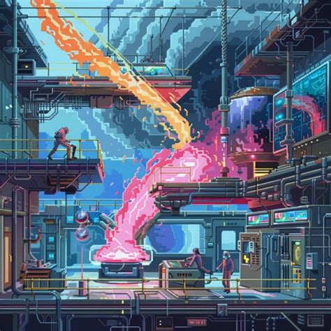 Sci Fi Pixel Art Pixel Art Pxlart