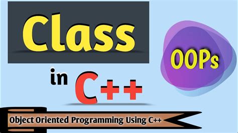 What Is Class In C Class In Oops Object Oriented Programming
