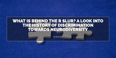 What Is Behind The R Slur A Look Into The History Of Discrimination