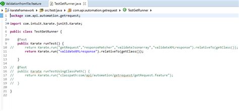 karate framework for api testing