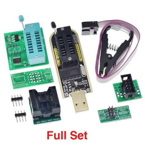 CH A Series EEPROM Flash BIOS USB Programmer Module SOIC SOP Test Clip For EEPROM