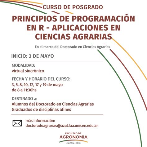 Principios De Programación En R Aplicaciones En Ciencias Agrarias