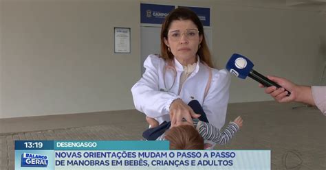 Novas Orientações Mudam O Passo A Passo De Manobras De Desengasgo Em