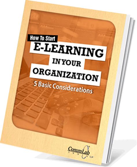 Elearning 5 Basic Considerations To Get Started