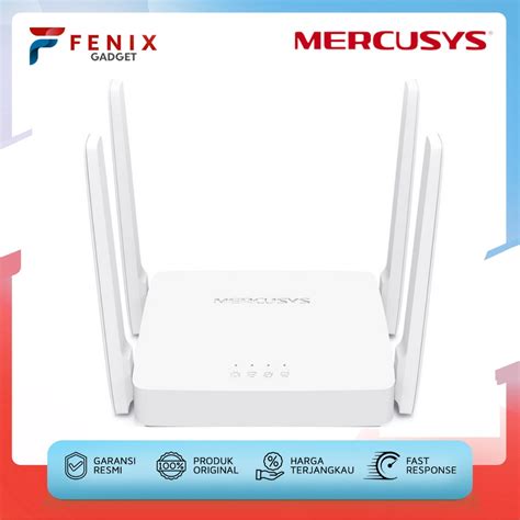 Jual Mercusys AC AC Mbps Wireless Dual Band Router Garansi Tahun Shopee Indonesia