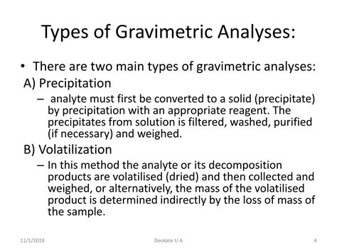 Gravimetric Analysis Pptx