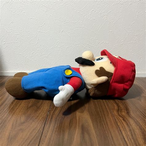 Super Mario Party 5 2003 Mario M Size Plush Doll Rare Nintendo Sanei