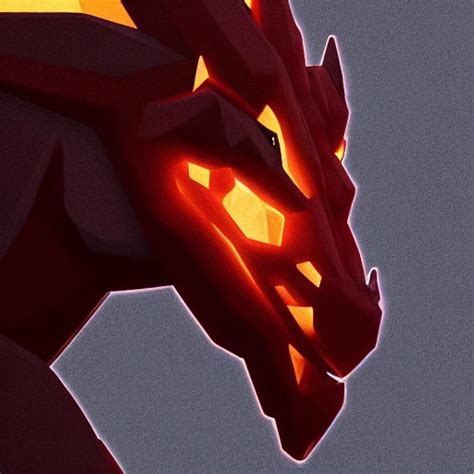 Side Close Up Portrait Of Charizard Detailed Face Large Muscles 8 Pecs Shiny Insanely