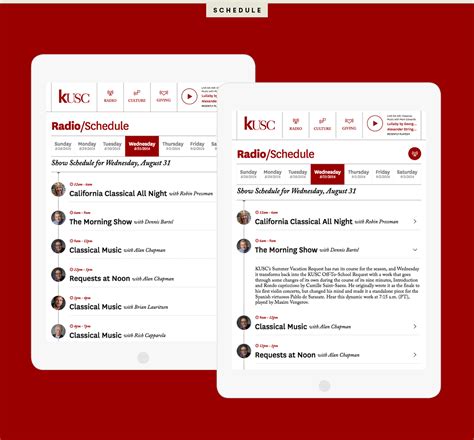 Classical Kusc Website On Behance