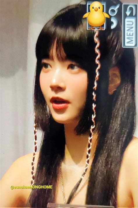 은채홍홈🏡 On Twitter 230521 애플우드 팬싸 프리뷰 ㅡ 2 은채야~💛💙 홍은채 은채 Hongeunchae 르세라핌 Lesserafim