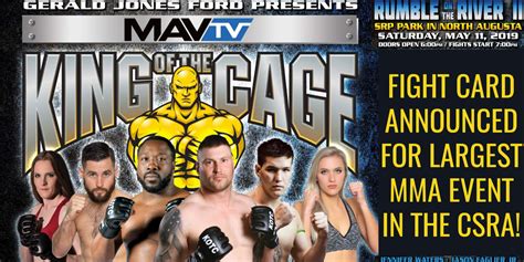 King Of The Cage Fight Card Released