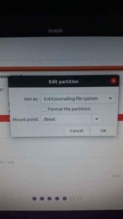 Is This Ok To Install Ubuntu On Dual Boot The Video I Was Following Said To Use Swap Area But