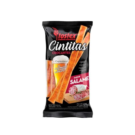 Cintitas Tostex Salame 125g Distribuidora Nimax