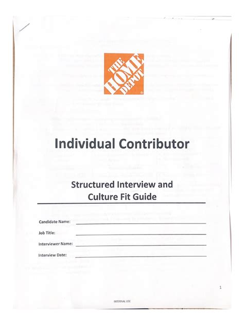 Individual Contributor Pdf