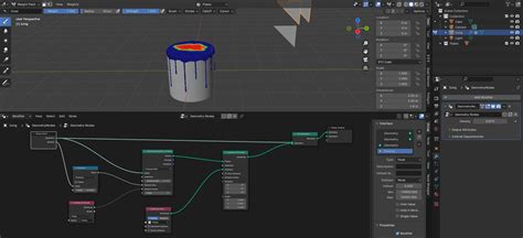 D View Object Is Not Projected On Weight Paint Blender Stack Exchange