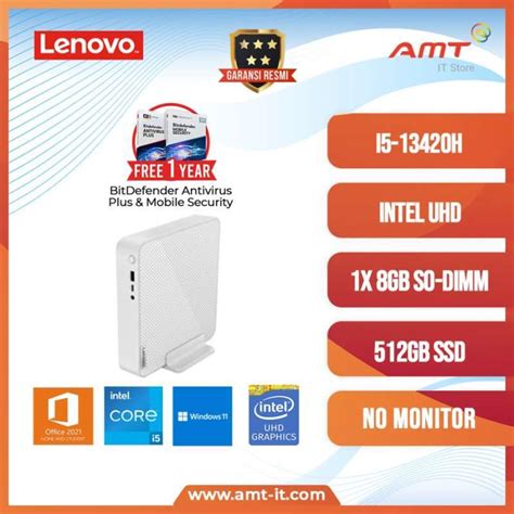 Promo Lenovo Ideacentre Mini Irh I H Gb Gb W Ohs Diskon Di Seller Amt It