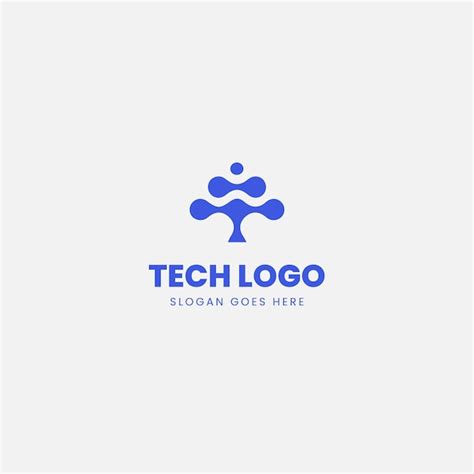 Premium Vector Tech Vector Logo Template Design