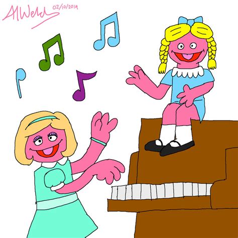 Muppetober 02 Prairie Dawn And Betty Lou By Bunnziebungo On Deviantart