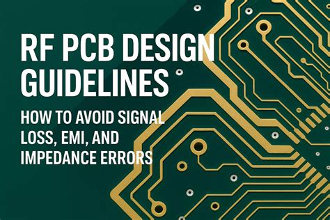 Rf Pcb Design Guidelines One Stop Partner For Pcb Design And Reverse