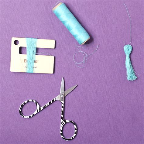 Small Thread Tassels For Earrings And More Moms And Crafters