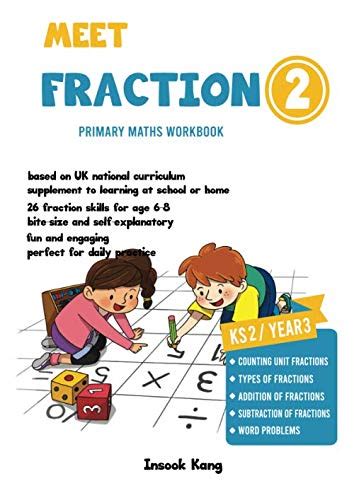 Meet Fraction Workbook 2 Primary Maths Workbook By Mrs Insook Kang