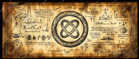 Ouroboros Ancient Scroll Various Gnosticism Alchemy Religion Spiritual