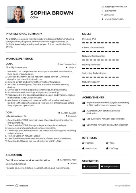 Ccna Resume