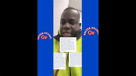 Massamba Dieng Un Ivoirien Possèdant Double Nationalité Retourner à L