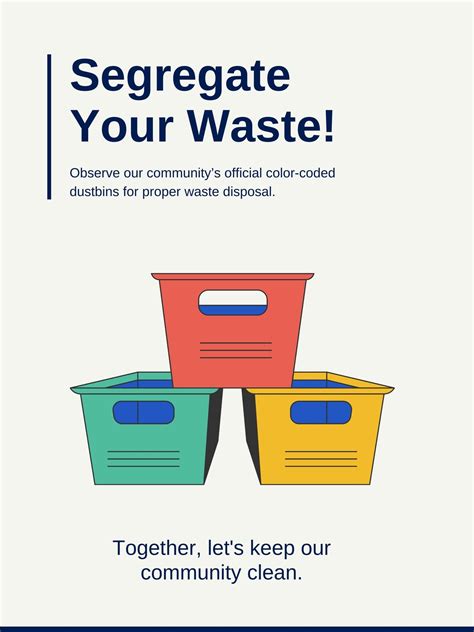 Waste Segregation Poster My Xxx Hot Girl