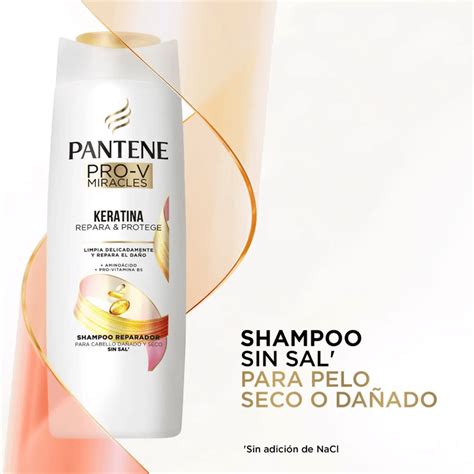 Shampoo Pantene Farmaplus Keratina Repara And Protege Con Pro Vitamina B5
