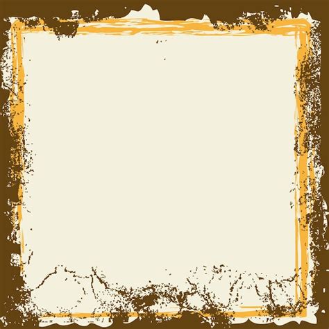 Premium Vector Grunge Frame Frame Texture