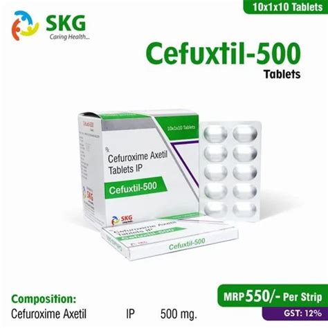 Cefuroxime Axetil 500 Mg Tablets At Rs 5500 Box Zocef Cefuroxime